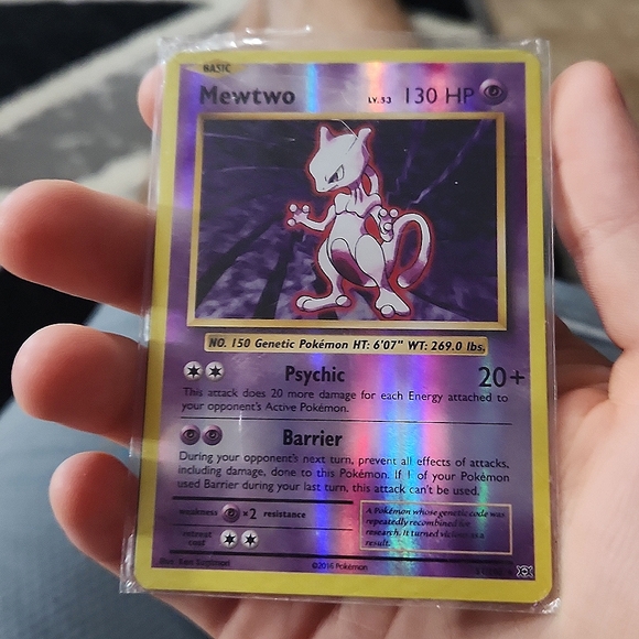 Pokemon | Toys | Rare Mewtwo Lv53 3hp 2016 51108 | Poshmark